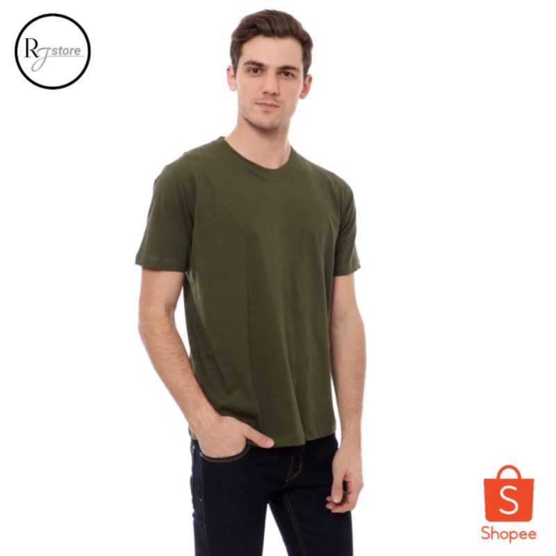 Jual Kaos Polos Pria Kaos Polos Cotton Combed 30s Kaos Polos Lengan ...