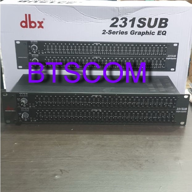 Jual EQUALIZER DBX231 DBX 231 PLUS SUBWOOFER TERBAIK EKUALISER SUB OUTPUT | Shopee Indonesia