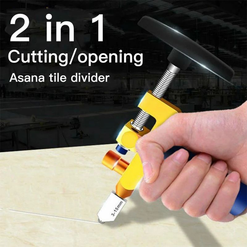 Jual Alat Pemotong Kaca Keramik Ubin 2in1 Glass Cutter | Shopee Indonesia