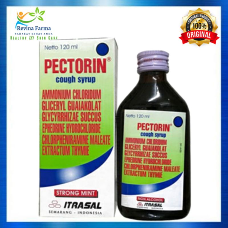 Jual PECTORIN Syrup 120ml Obat Batuk, Pilek, Flu, & Demam PECTORIN ...
