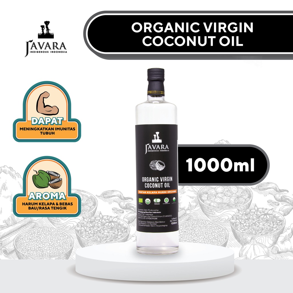 Jual Javara Organic Virgin Coconut Oil Minyak VCO - Minyak Kelapa Murni ...