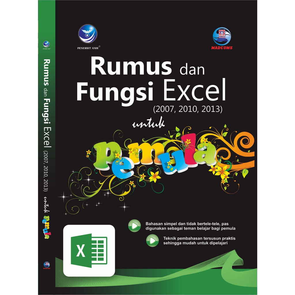 Jual BUKU- Rumus Dan Fungsi Excel (2007,2010,2013) Untuk Pemula | Shopee Indonesia