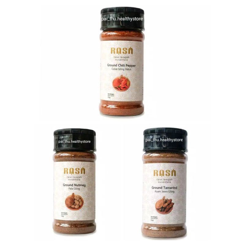 Jual Rasa Ground Chilli Pepper/ Nutmeg /Tamarind - cabai cabe giling ...