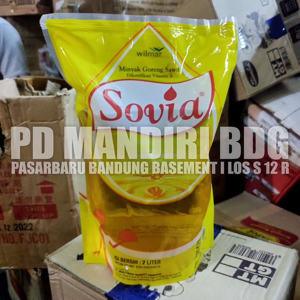 Jual SOVIA MINYAK GORENG 2 L POUCH | Shopee Indonesia