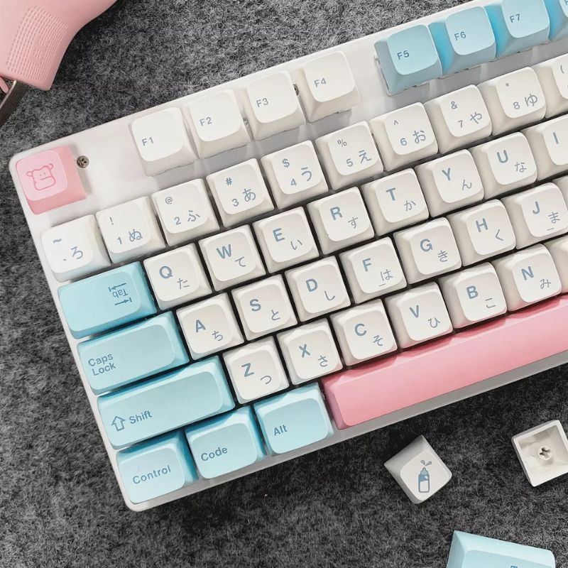 Jual Keycaps XDA Milk Cover Japanese Theme PBT | Shopee Indonesia