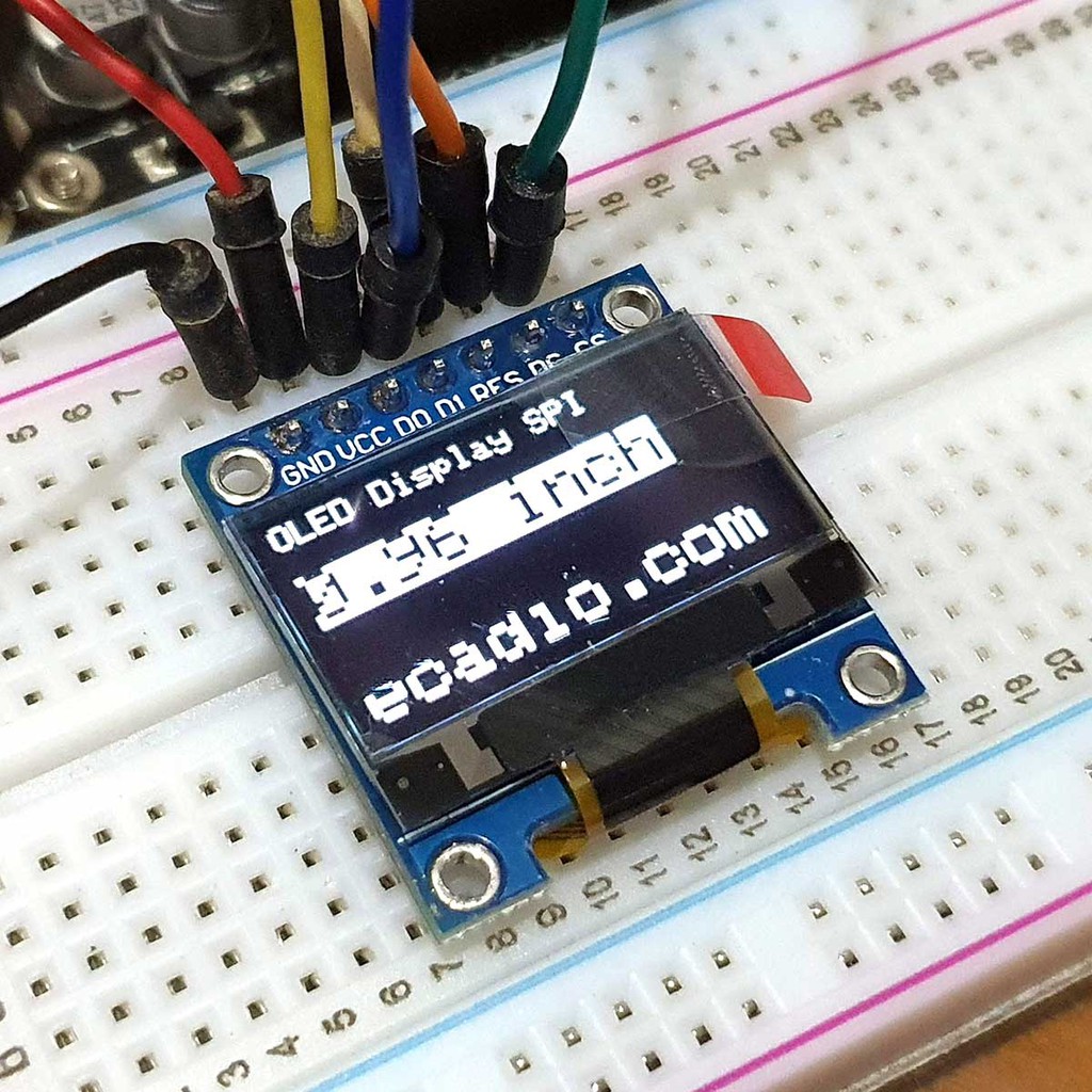 Jual Modul LCD Oled 0.96 Inch White - SPI | Shopee Indonesia