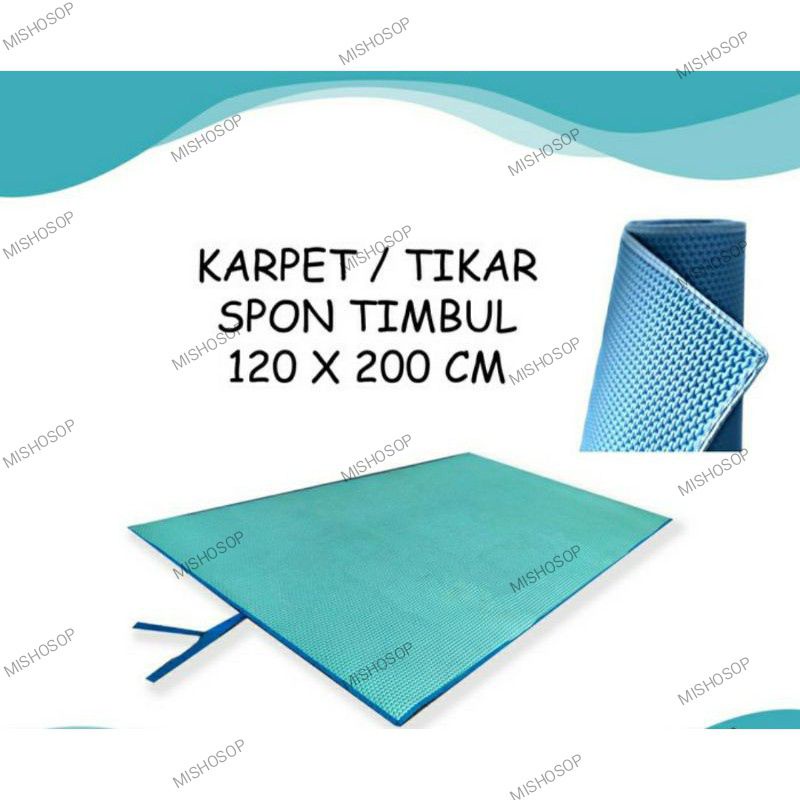 Jual KARPET LANTAI TIKAR SPONS / KARPET MATRAS PLASTIK SPON BENTOL ...