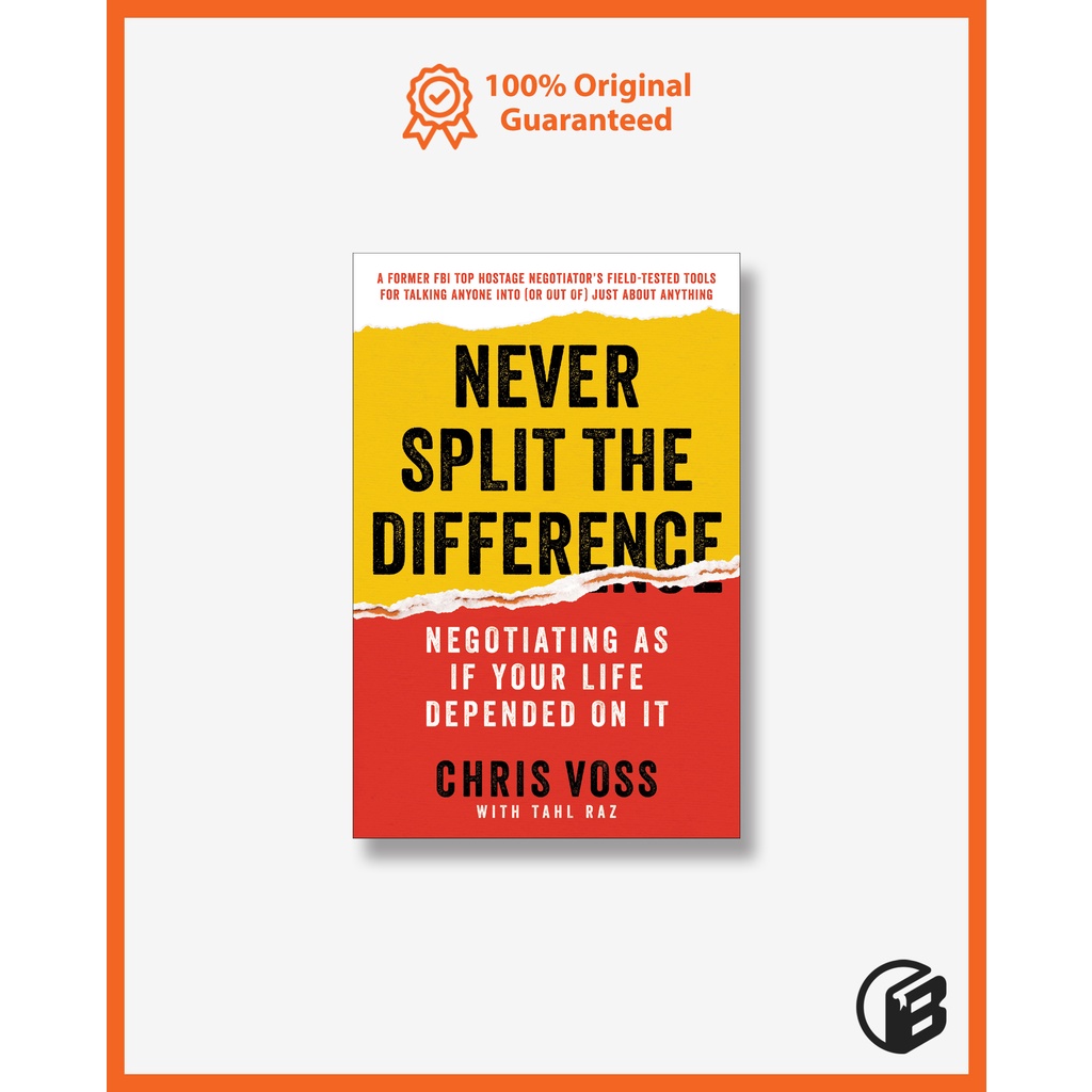 Jual Buku Import Never Split the Difference by Chris Voss (Original ...