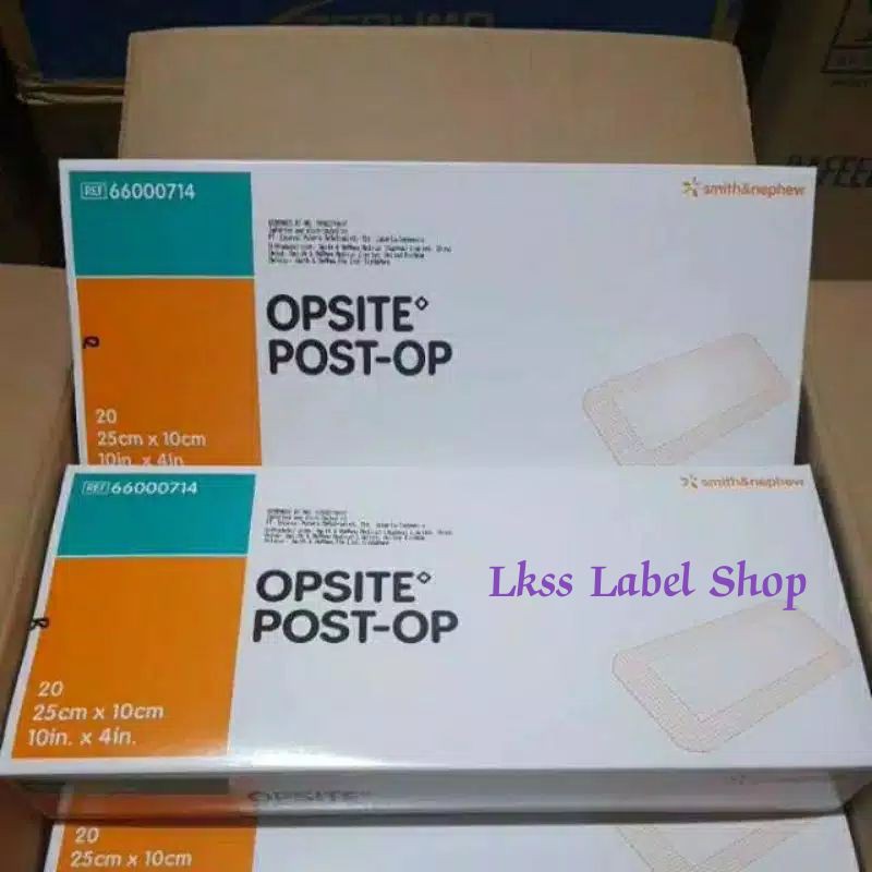 Jual Opsite Post-OP 25cm x 10cm(10in x 4in) Plaster Anti Air isi 20 ...