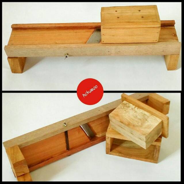 Jual Parutan bawang, onion slicer, irisan bawang, parutan kayu, parutan ...