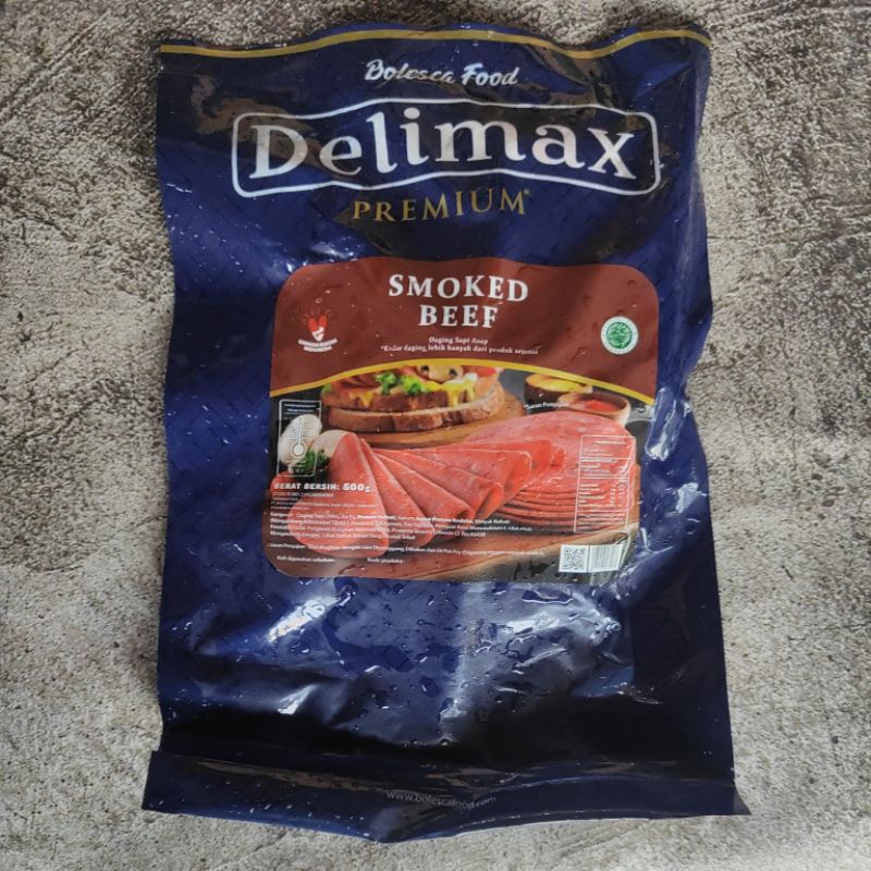 Jual DELIMAX SMOKED BEEF 500gr | Shopee Indonesia