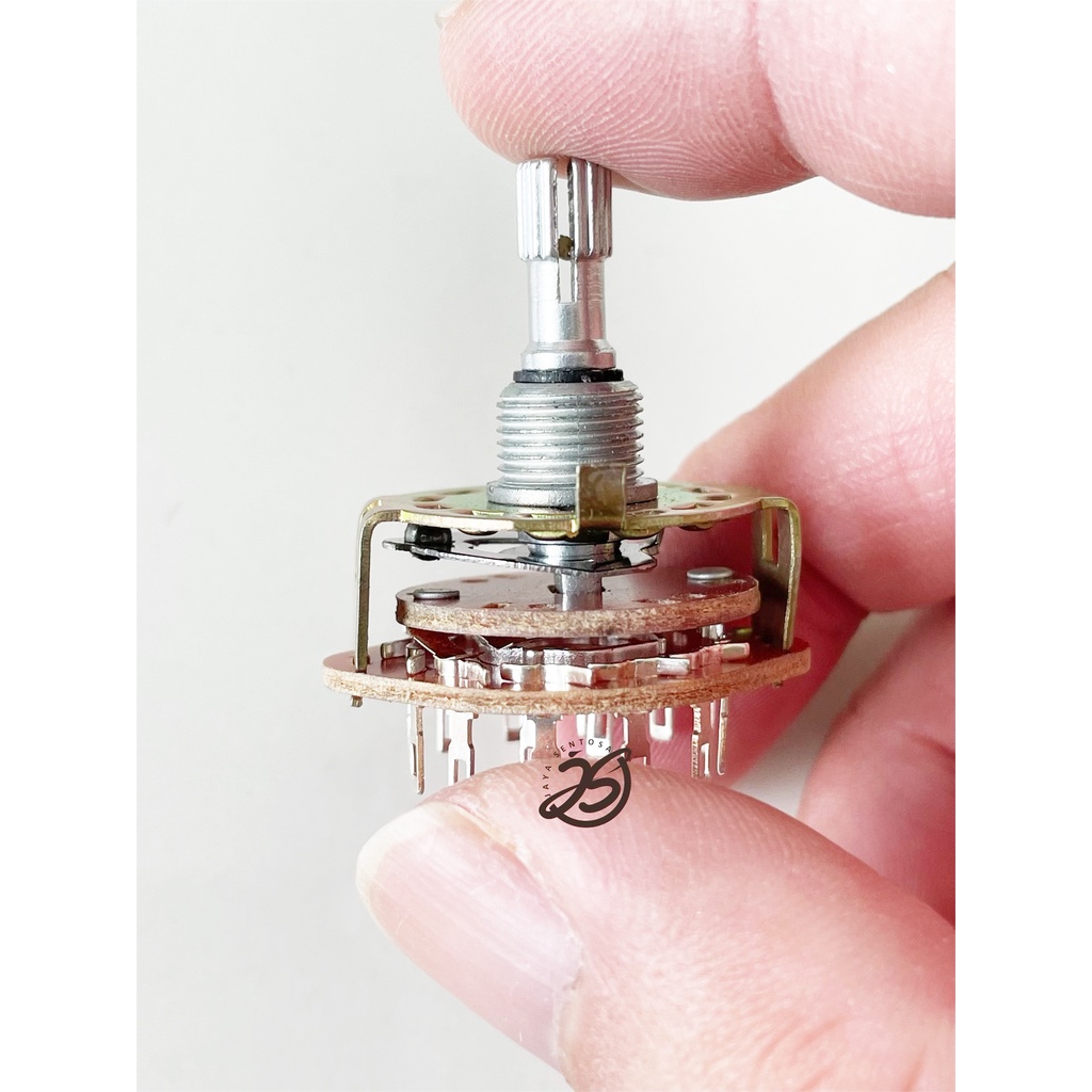 Jual ROTARY SWITCH 2X6 3X4 4X3 ROTARY 2P6T SAKLAR PUTAR P0TENTIO PUTAR ...