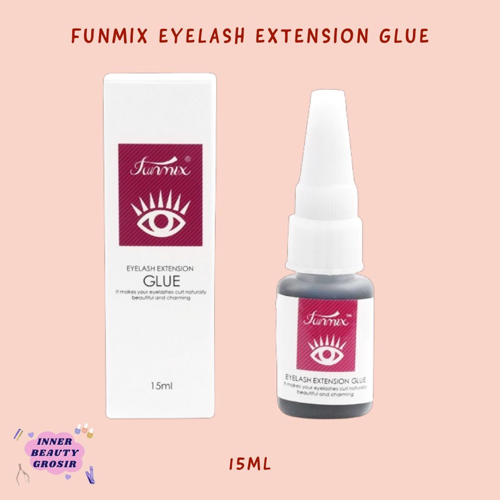 Jual Lem Eyelash Funmix Tahan Lama / Lem Funmix Dus Putih | Shopee ...