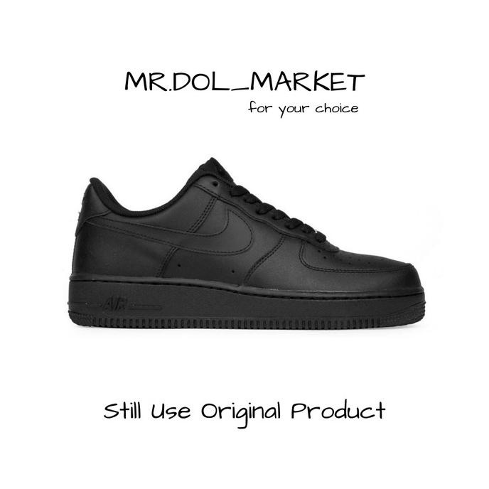 Jual Nike Air Force 1 Triple Black Original - Nike AF1 Full Black ...