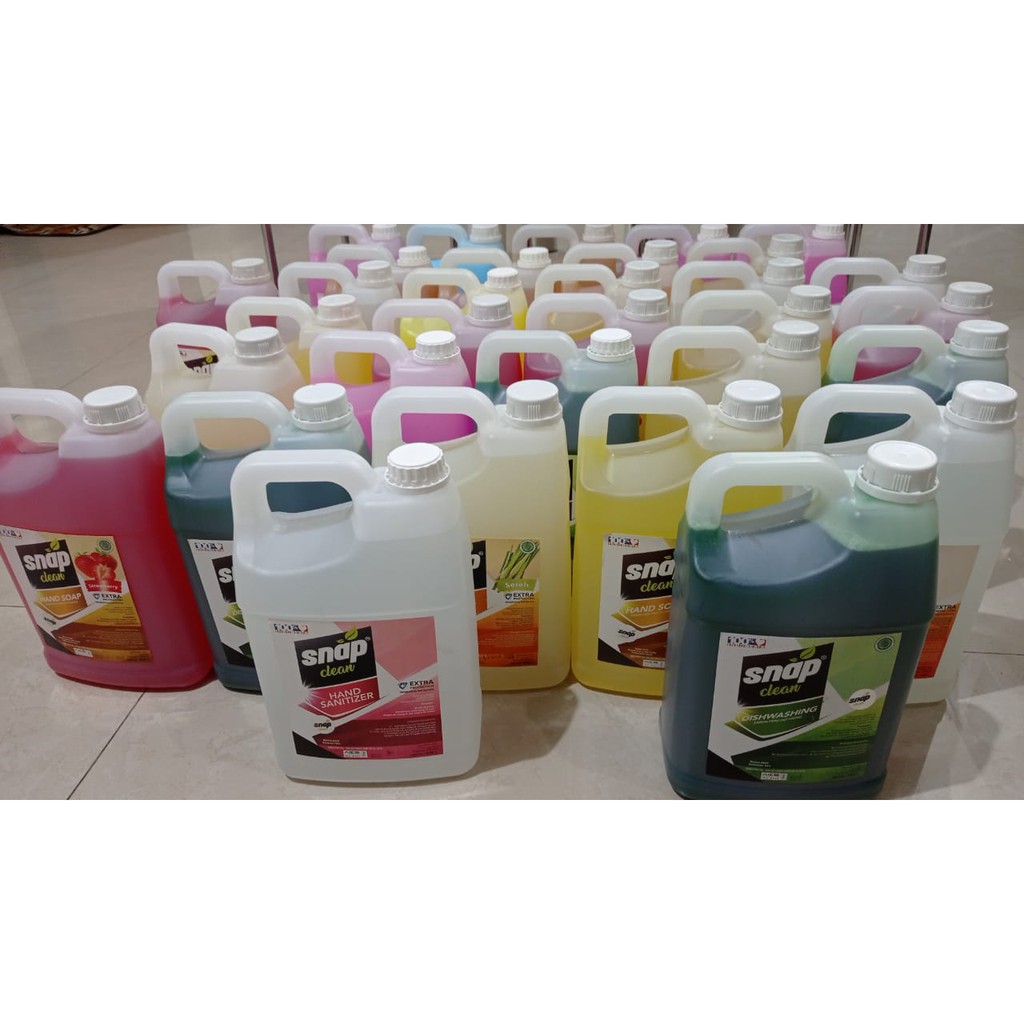 Jual Snap Clean Floor Cleaner Lemon 4 Liter | Shopee Indonesia