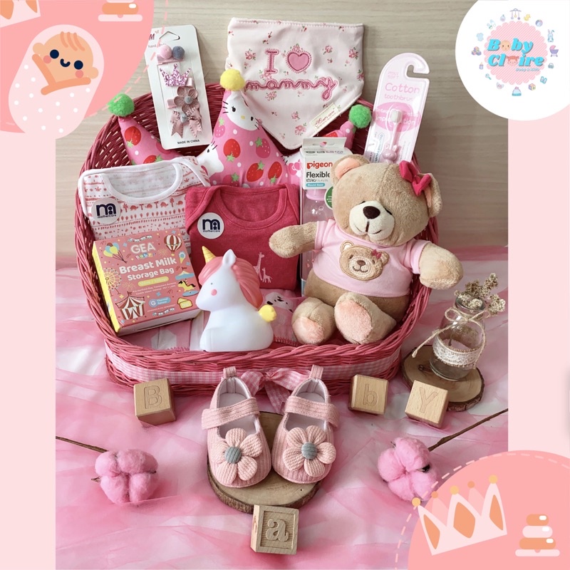 Jual Mothercare hampers baby girl, parcel bayi, kado lahiran bayi ...