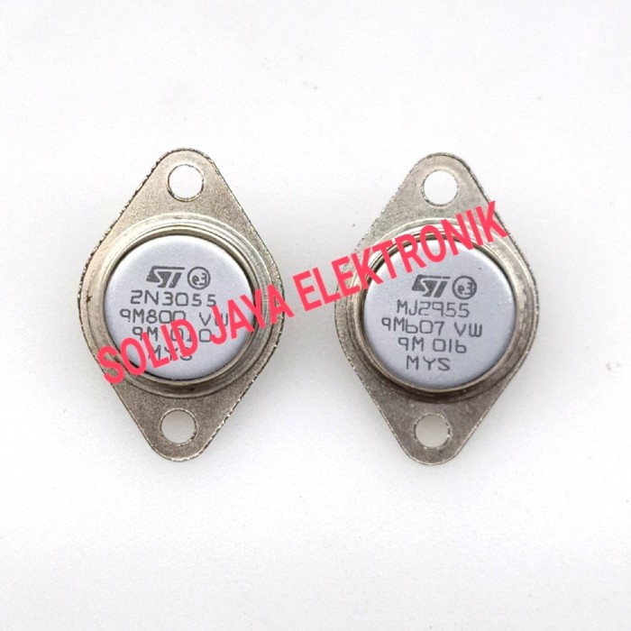 Jual TRANSISTOR JENGKOL MJ2955 2N3055 MJ 2955 2N 3055 TR FINAL POWER AMPLI | Shopee Indonesia