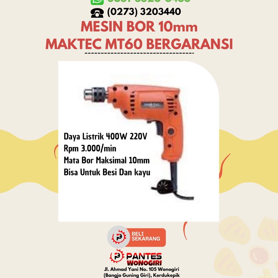 Jual Mesin Bor Maktec MT 60B | Shopee Indonesia