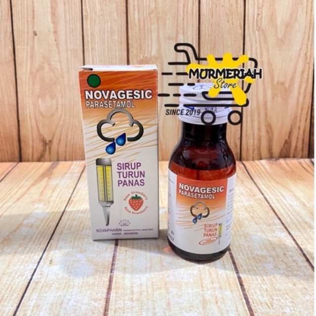 Jual NOVAGESIC Sirup 60 ml Paracetamol 120 mg/5 ml-Syrup Obat Demam ...