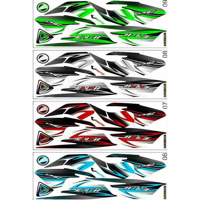 Jual Stiker - Sticker Striping Variasi Thailand / Thailook Vario 125 Fi ...