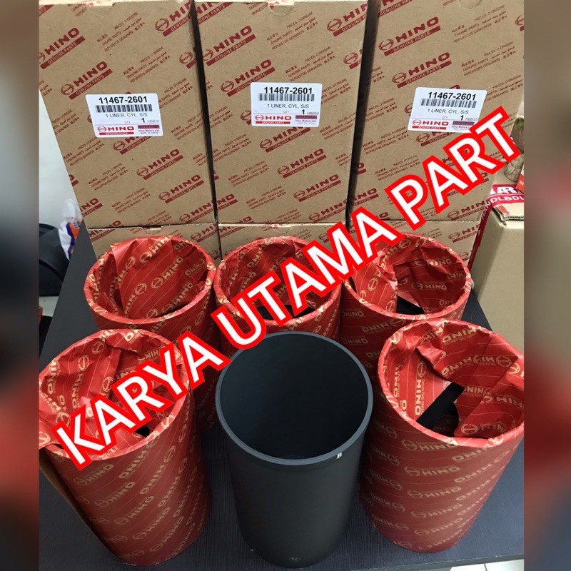Jual LINER ONLY BORING HINO JO8CT LOHAN EURO 1 11467-2601 TYPE ASLI ...