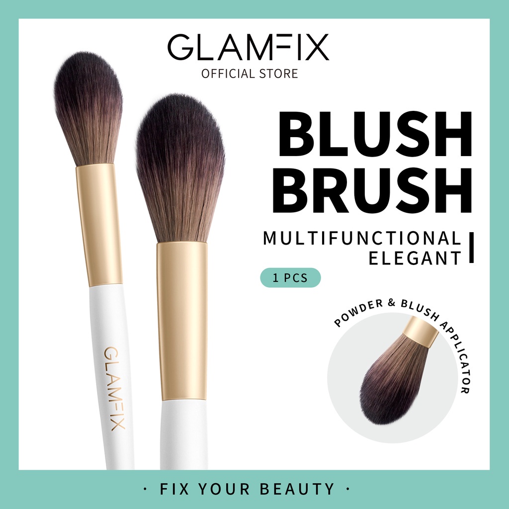 Jual GLAMFIX Delicate Blush Brush ORIGINAL | Shopee Indonesia