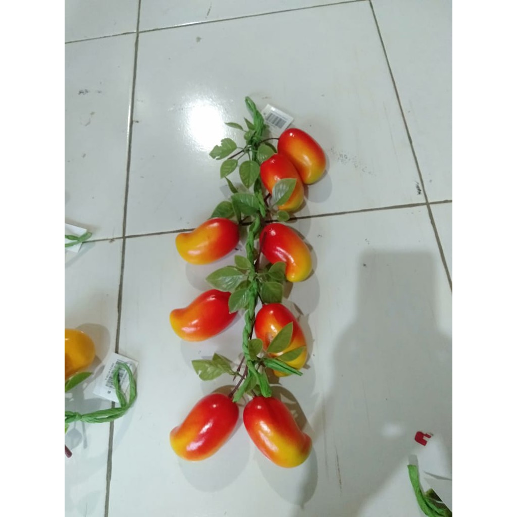 Jual Buah Renceng/Buah sayuran artificial/Bunga plastik Buah hias ... Jual Buah Renceng/Buah sayuran artificial/Bunga plastik Buah hias ...