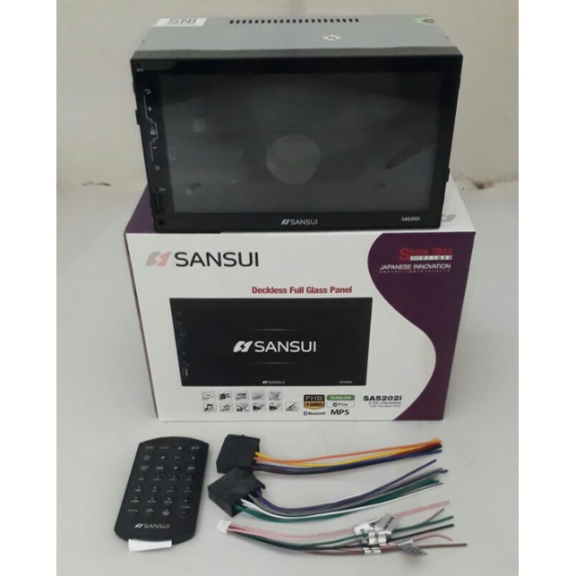 Jual Head unit sansui sa5202i deckless sansui sa5202i | Shopee Indonesia