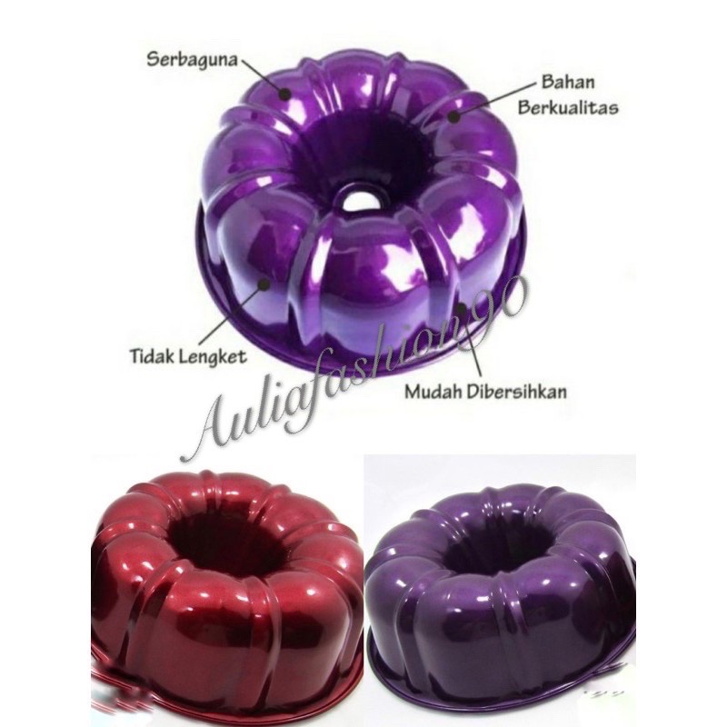 Jual Loyang Kue Tulban / Loyang bolu / Loyang marmer cake / Loyang cake ...