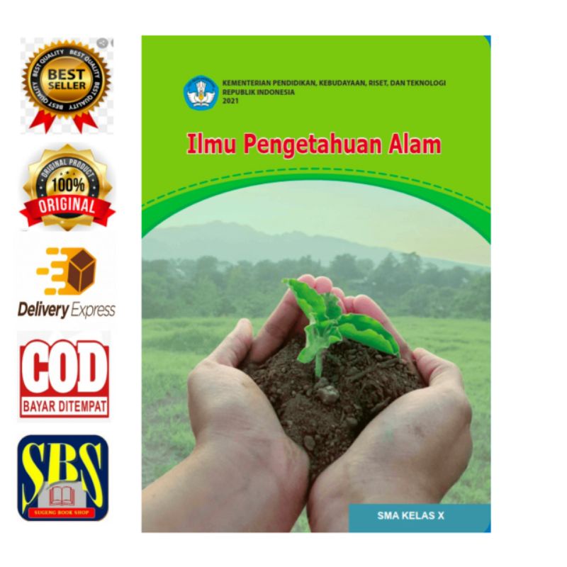 Jual Buku Ilmu Pengetahuan Alam SMA/SMK Kelas X Kurikulum MERDEKA ...