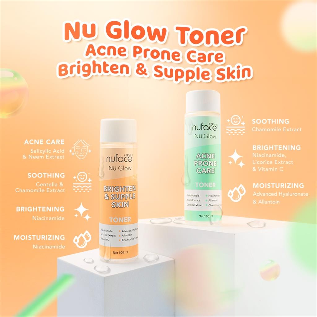 Jual LIVI - Nuface Nu Glow Toner 100ml | Shopee Indonesia