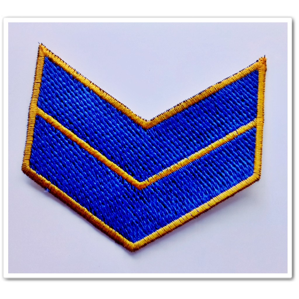 Jual TANDA PANGKAT KELAS BORDIR-BIRU PELAYARAN TARUNA | Shopee Indonesia