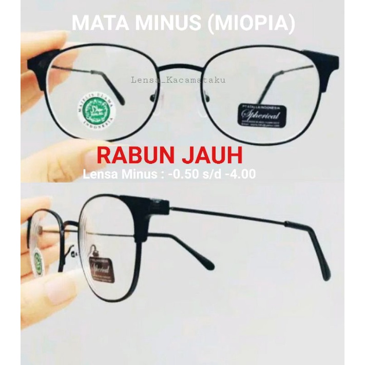 Jual Kacamata Min Mins Mines Rabun Jauh | Shopee Indonesia