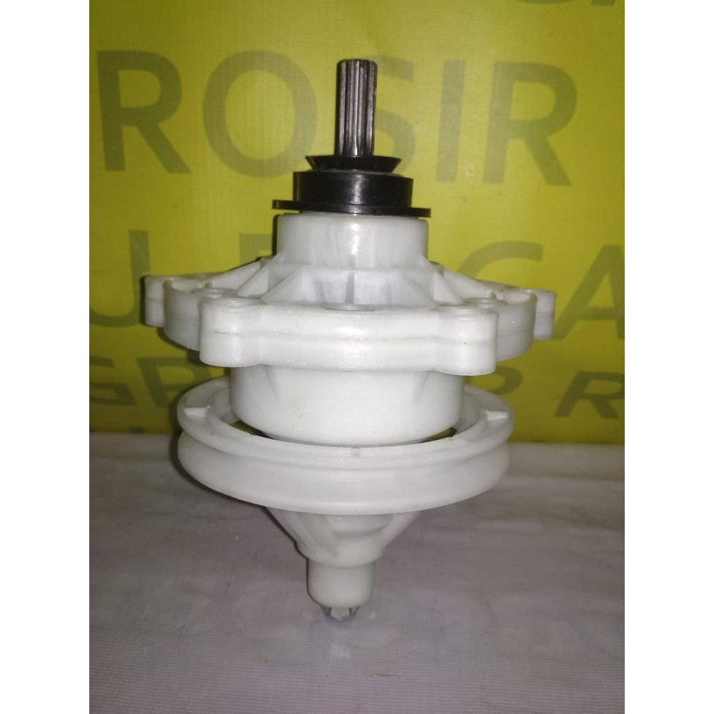 Jual GEARBOX MESIN CUCI PANASONIC AS GERIGI 11 PULLY AS BESAR & PULLY ...