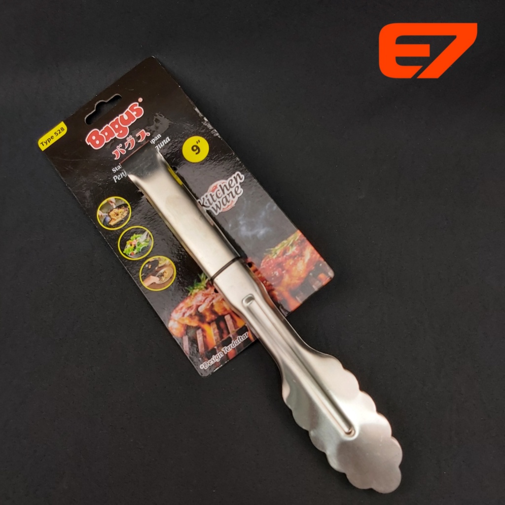 Jual Bagus 528 Pencapit Daging Penjepit Makanan Kitchenware Stainless ...
