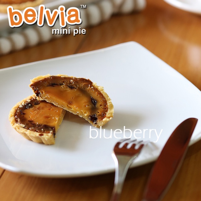 Jual Belvia Mini Pie Blueberry (harus beli kelipatan 24 biji bisa mix ...
