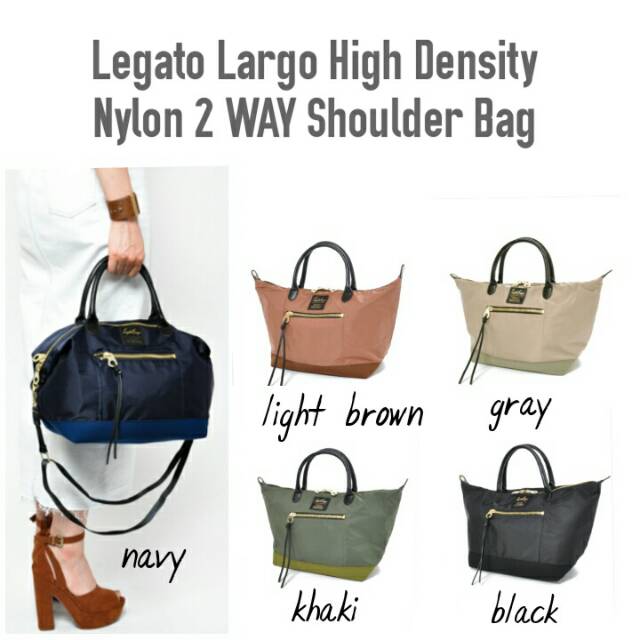 Jual PRE-ORDER - LEGATO LARGO HIGH DENSITY NYLON 2 WAY SHOULDER BAG ...