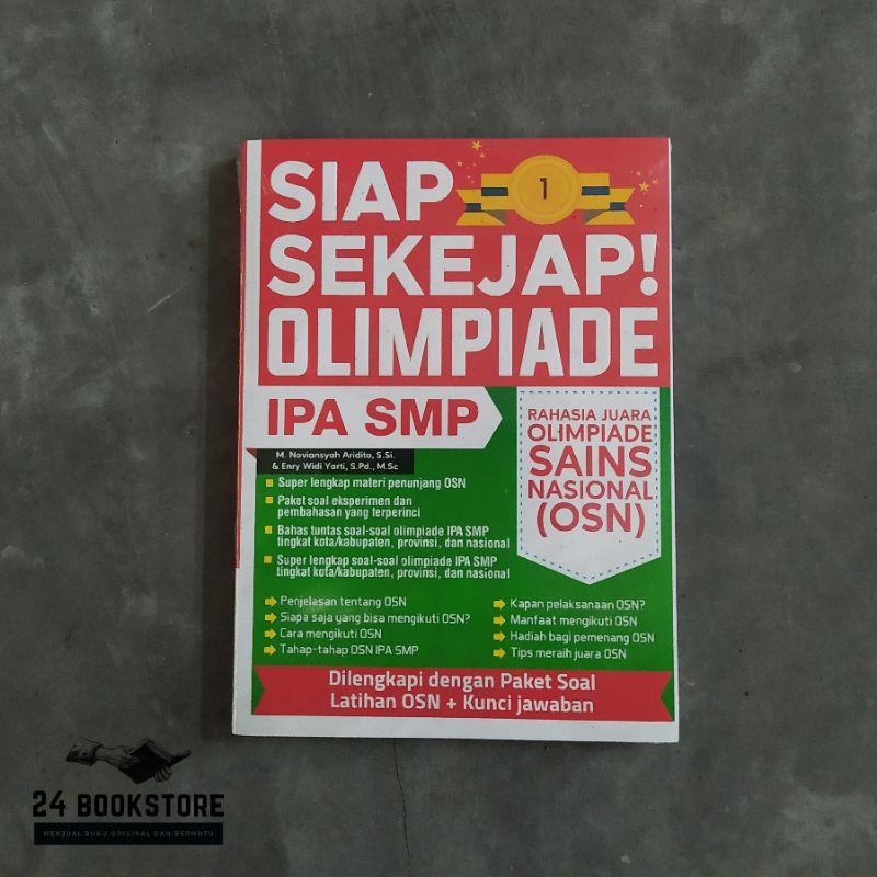 Jual Siap Sekejap Olimpiade IPA - IPS - MATEMATIKA SMP Rahasia Juara Olimpiade SAINS Nasional ...