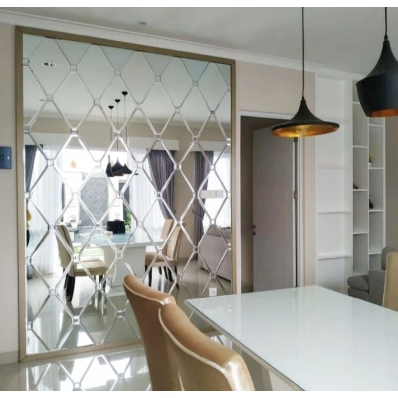 Jual ANEKA Bleszynski Backdrop Kaca Minimalis | Shopee Indonesia