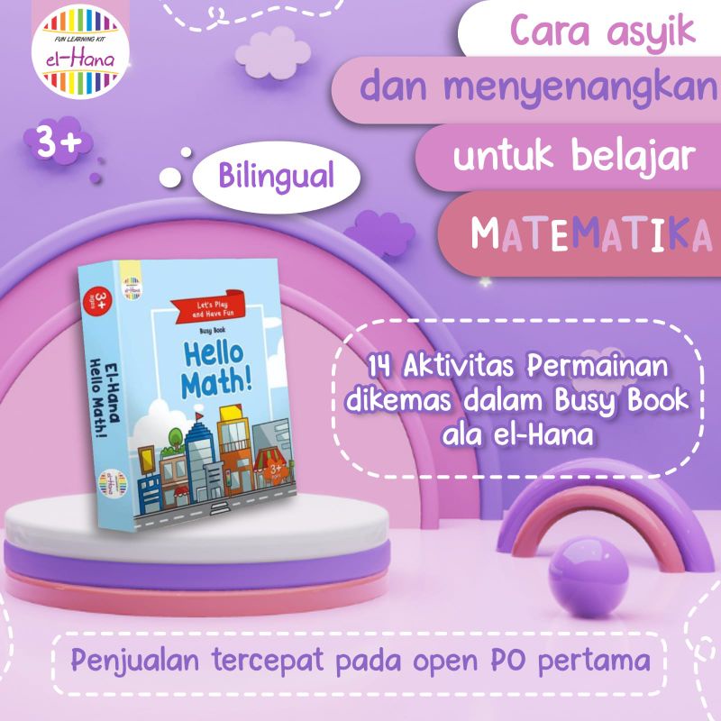 Jual Busy Book Hello Math El-Hana Cara Asyik Belajar Matematika | Shopee Indonesia