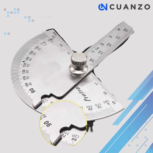 Jual Penggaris Busur Derajat 14.5cm 180 Degree / Penggaris Busur ...