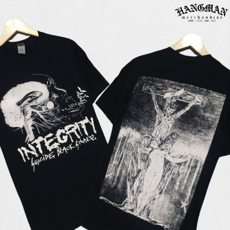 Jual Tshirt/Kaos Band Integrity - Suicide Black Snake Official | Shopee ...