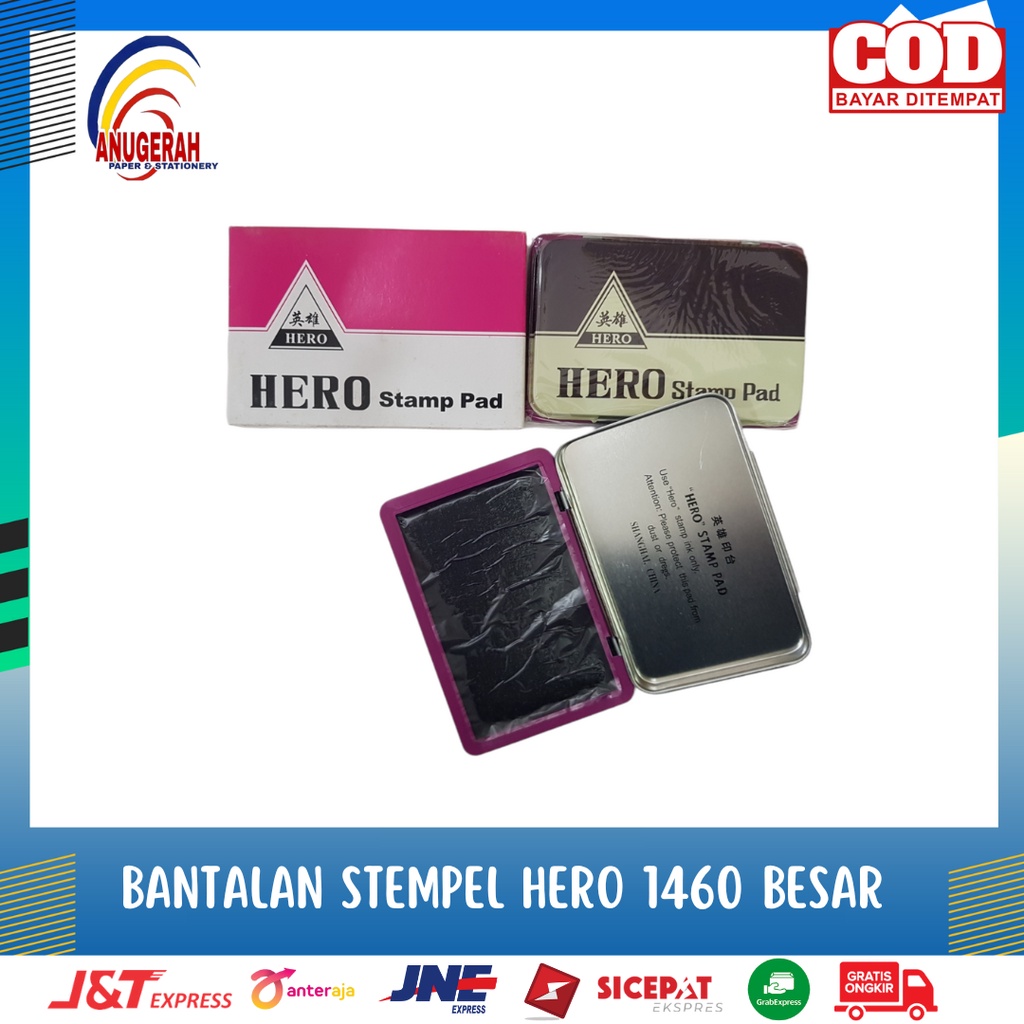 Jual Bantalan Stempel Hero 1460 Besar (PCS) | Shopee Indonesia