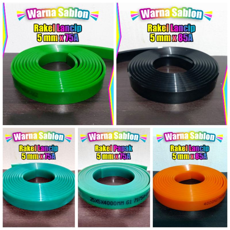 Jual Rakel sablon lancip dan papak 1roll (-+4meter) | Shopee Indonesia