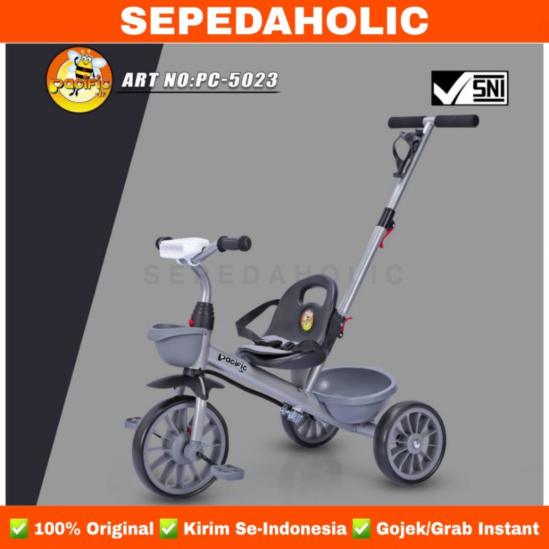 Jual Sepeda Roda Tiga 3 PACIFIC PC 5023 Stir Musik Lampu Tricycle Anak | Shopee Indonesia