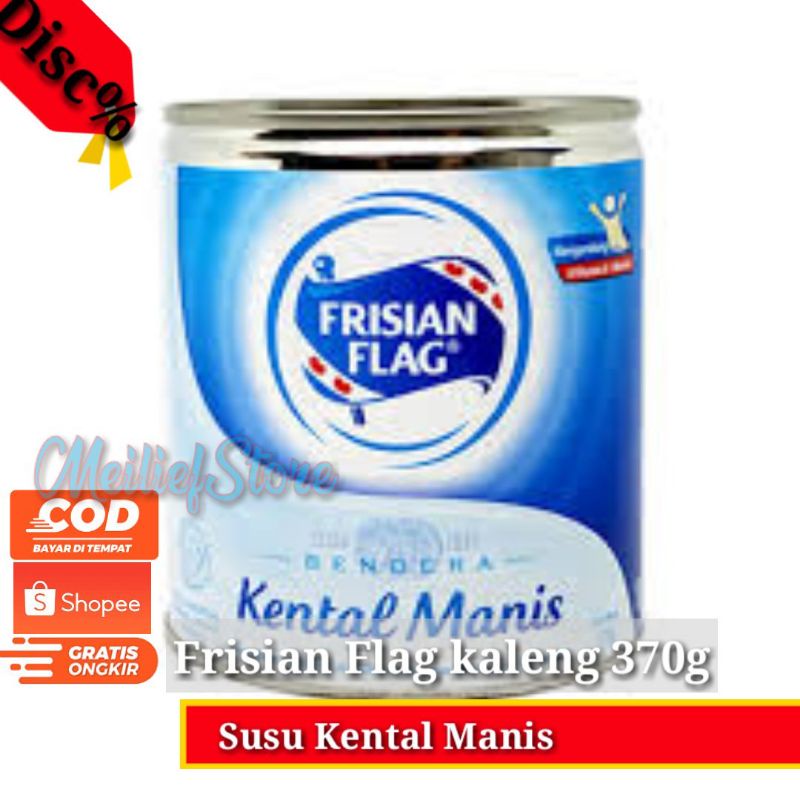 Jual Susu Bendera Kaleng 370 g | Shopee Indonesia