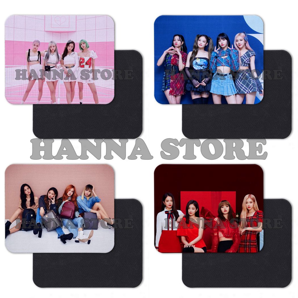 Jual Mouse Pad Alas BLACKPINK Girlband Korea Jennie Rose Lisa Jisoo ...