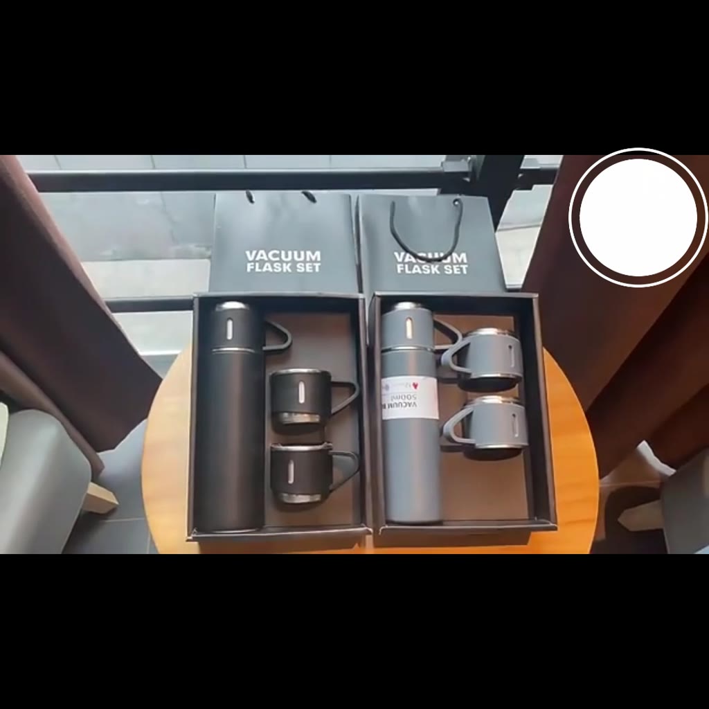 Jual termos sultan vacuum flask set box tumbler stainless premium cup set untuk hadiah dan ...