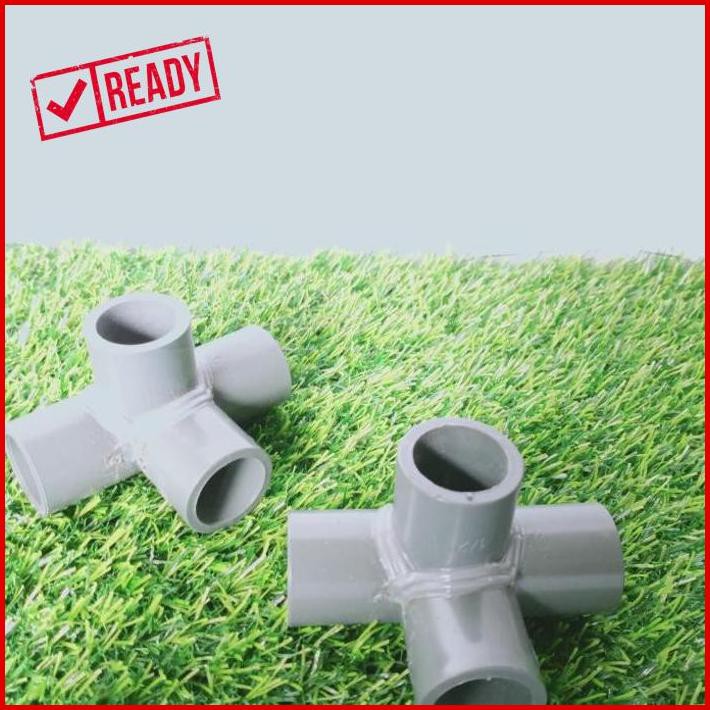 Jual Tee 4 Way 1/2 Inchi Tee Cross 4 Arah 1/2 In Abhmt Juara | Shopee ...