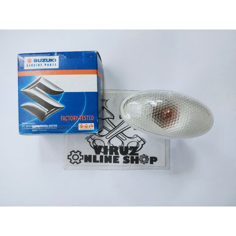 Jual LAMPU SEIN SEN FENDER SAMPING SIDE LAMP SUZUKI NEW KARIMUN ESTILO 3 SILINDER PUTIH | Shopee ...